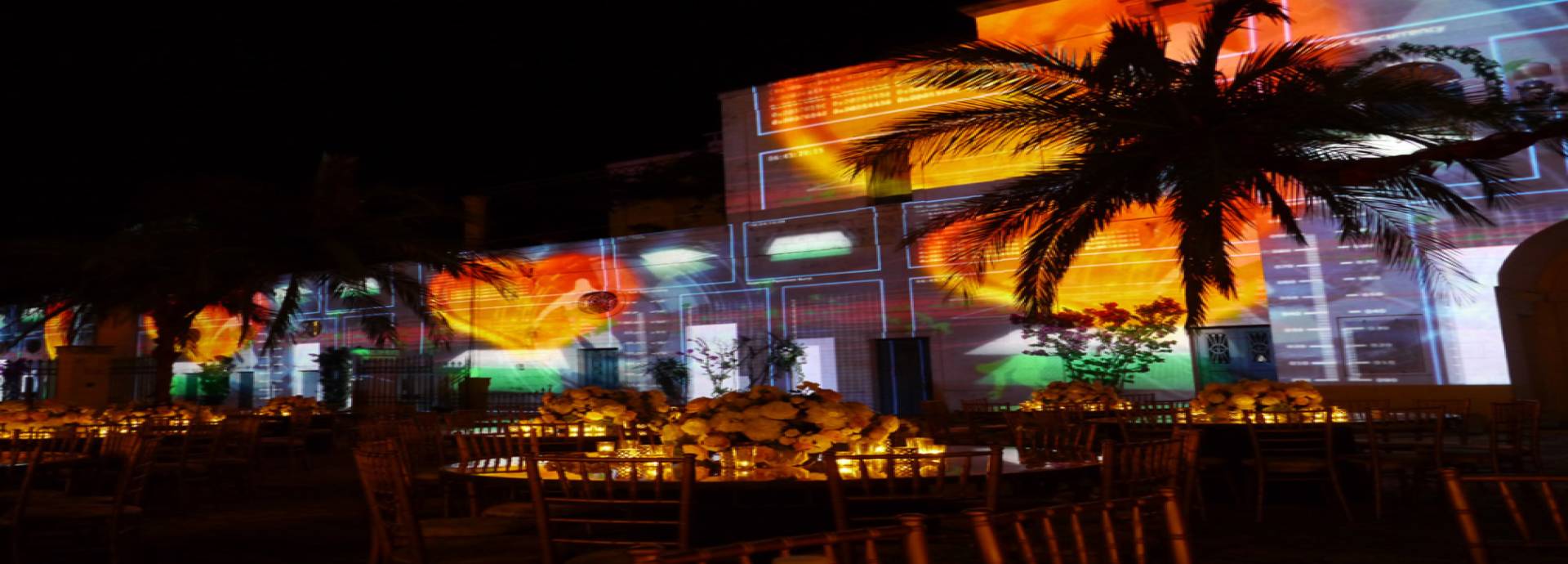 Projection Mapping at Your Wedding | Guides for Brides