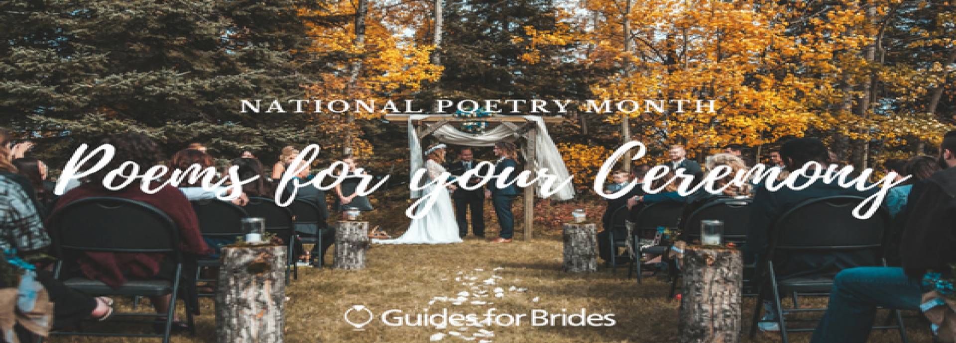 Poems for your Ceremony | Guides for Brides